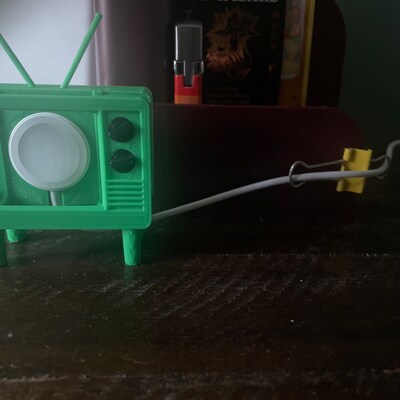 Mini TV Apple Watch Charging Station, Valentines, Personalized Man Gift ...