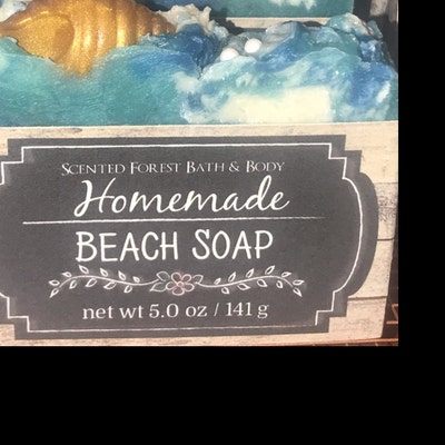 Chalkboard Farmhouse Soap Label Template. Editable Band Soap Packaging ...