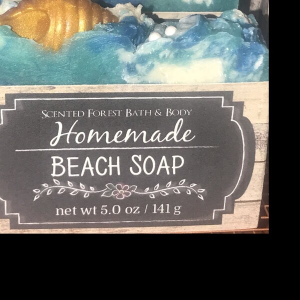 Chalkboard Farmhouse Soap Label Template. Editable Band Soap Packaging ...