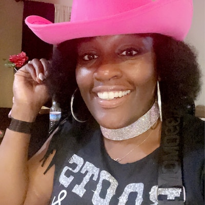 Neon Pink Rhinestone Cowboy Hat - Etsy