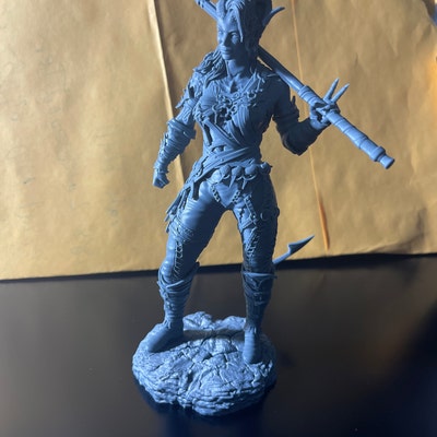 Lae'zel 1:12 Scale Unpainted Unassembled 3D Resin GK Kit Baldur's Gate ...