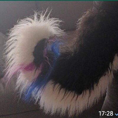 DIGITAL Curled Tail Pattern for Fursuits PDF Download - Etsy