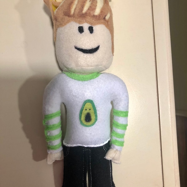 Custom Roblox Mini Plush Toy - Etsy
