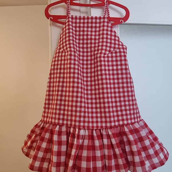 Inés Dress|minimalist Dress Pattern|mini Dress Pattern| Strap Dress ...