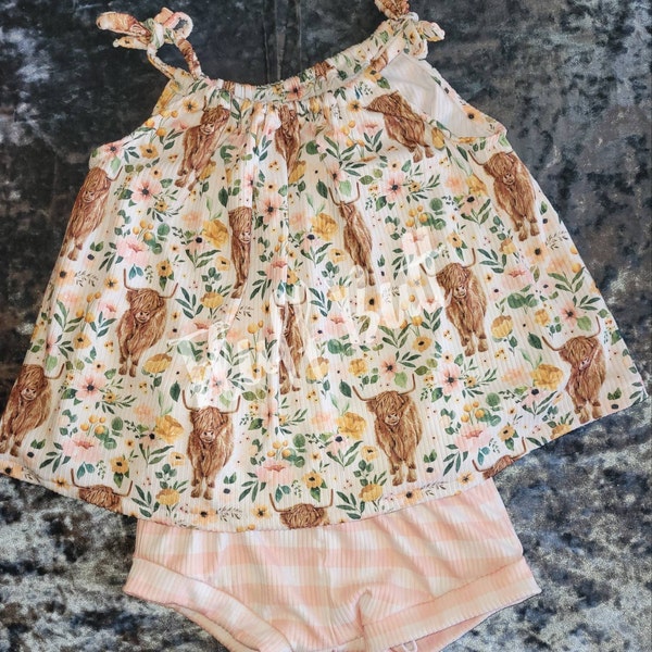Swing Top PDF Sewing Pattern - Tie Strap Design (0-10 Years) - Etsy