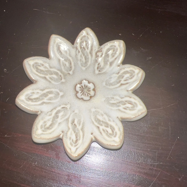 Teaspoon Flower Spoon Rest, Miniature Handmade Kitchen Counter Decor in ...