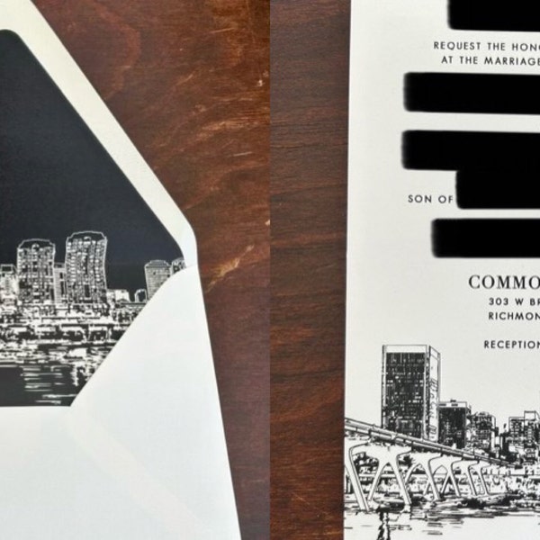 Chicago Thank You Card - Chicago Skyline Greeting Card - City Thank You ...