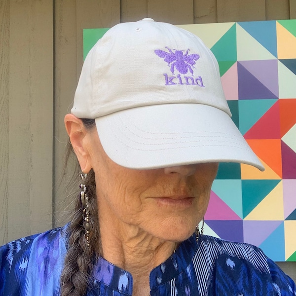 Be Kind Base Ball Cap - Bee Kind Baseball Cap -kindness Hat ...