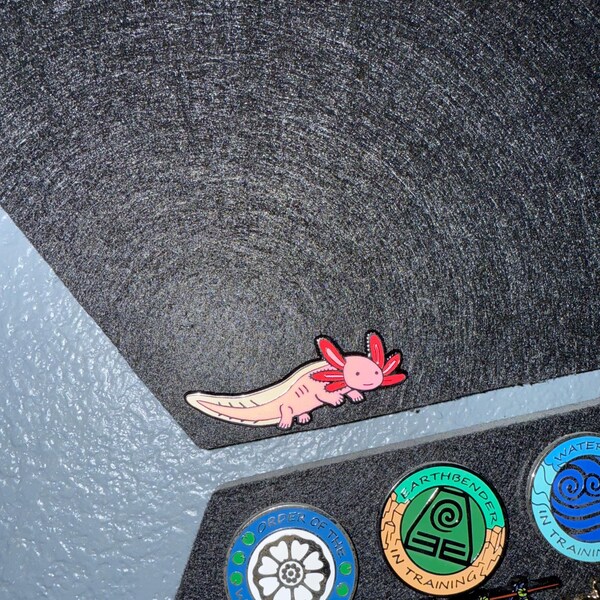 Atomic Symbol Hard Enamel Lapel Pin - Etsy