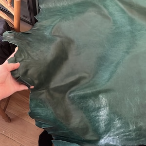 Mix HAIR on LEATHER Hide Scraps Mix of Different Colors / - Etsy