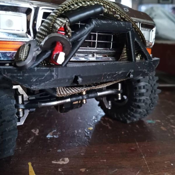 R/C Crawler Bumper Mounted Tow Strap - Etsy