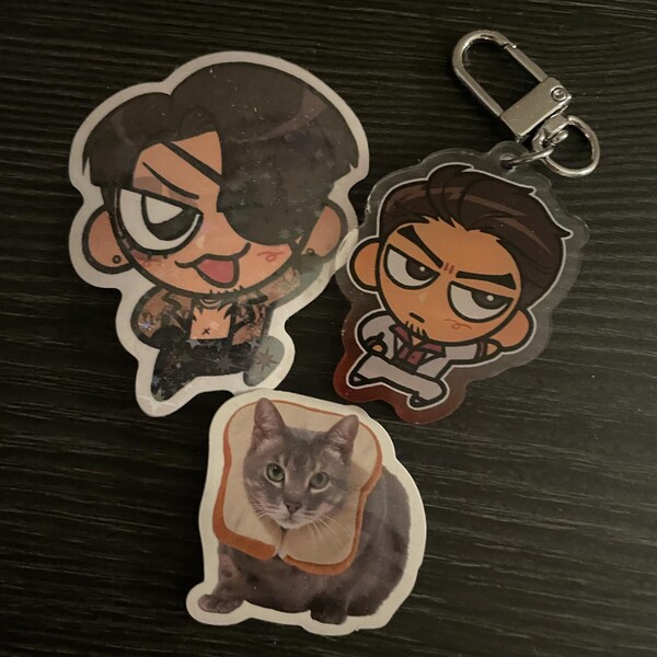 Baldurs Gate 3 BG3 Acrylic Keychain Minthara Astarion Wyll Laezel ...