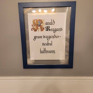 Spiders Georg Meme Calligraphy Prints - Etsy