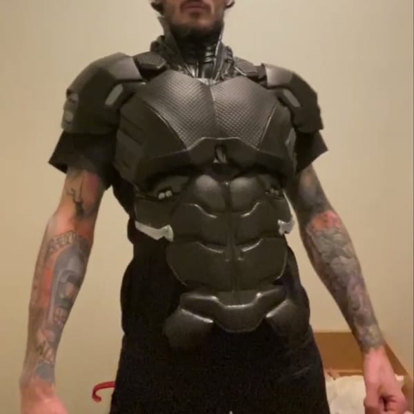 Night Warrior Hero Chest Armor Full Urethane - Etsy