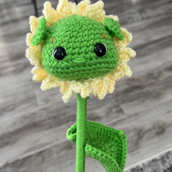 Crochet Handmade Sunflower Shrek - Etsy