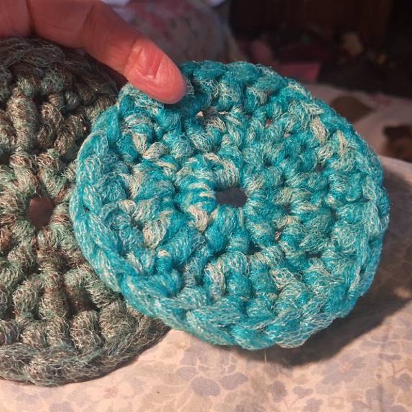 Scrubbie Pattern for Nylon Netting Dish Scrubbies - Etsy