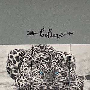 Inspirational Metal Arrows Believe Dream Hope Love Faith Achieve Metal ...