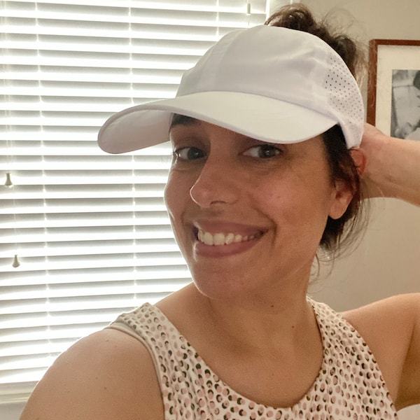 WHITE High Ponytail Cap - UPF50 - X-boyfriend - Women Baseball Cap ...