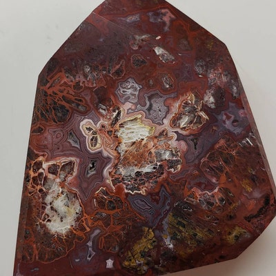 Large Top Quality Lodolite Garden Quartz Diamond Freeform With Stand ...