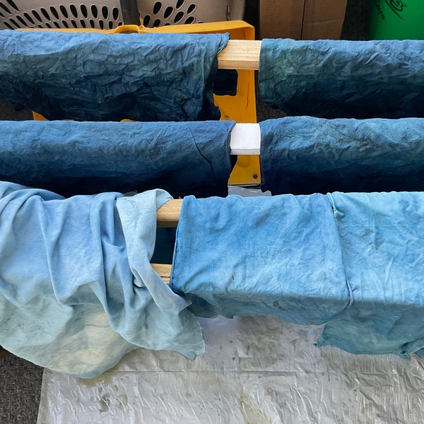 Indigo Dye Kit - Natural Dye, Sustainable Tie Dye Kit, Shibori Kit, DIY ...