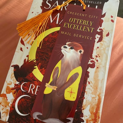 Messenger Otter Bookmark Bookish Bookmark HOSAB - Etsy