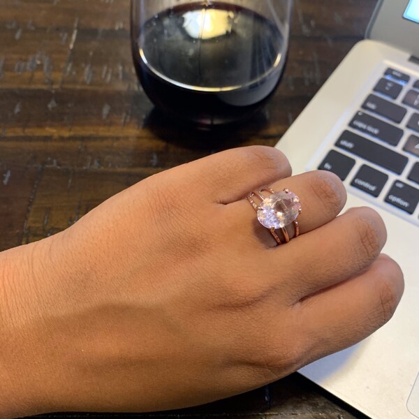 Hammered Rose Gold Stacking Rings , Sold per Ring, Gold Stacking Rings ...