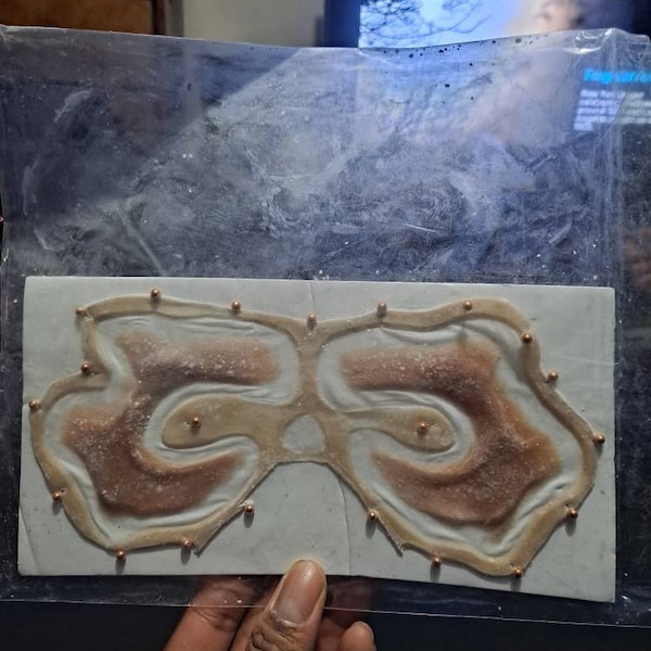 Skeletal Zombie Cheekbones/eye Sockets Prosthetic, SFX Makeup, Silicone ...