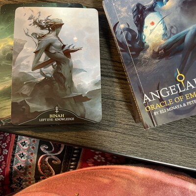 ANGELARIUM ORACLE of EMANATIONS Oracle Deck Cards by Eli - Etsy