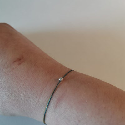 Red Silk String Protection Bracelet Wish Bracelet Friendship - Etsy