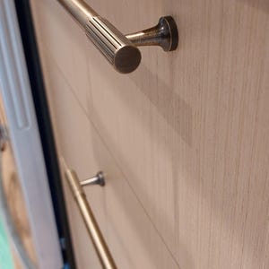 Exquisite Shell Knobs Brass Drawer Knobs Pulls Dresser Knobs Kitchen Cabinet Pulls Handle Door ...