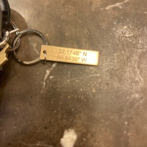 Bronze Keychain, Bronze Gift, Couples Keychain, Anniversary Key Ring ...