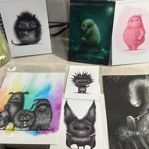 Spooky Bog Creature Creepy Cute Dark Art Fantasy | Etsy