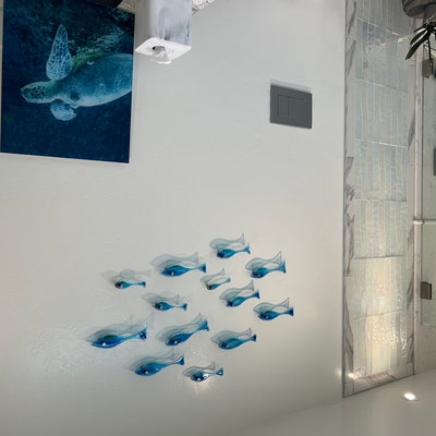 Fused Glass Fish One Sold Individually Build Your Own Custom School of ...