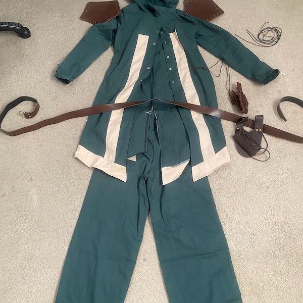 Men's Ranger Warrior Costume | Medieval Fantasy Renaissance Outfit ...