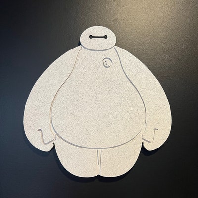 Baymax Cork Board With Engraved Detailing. Baymax Pin Display. Disney ...