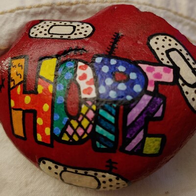 Set of 5 Pac Man & Ghosts Hand Painted Rocks - Etsy