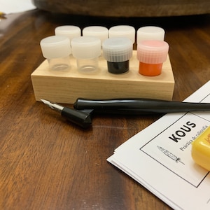 White Calligraphy Ink Calligraphy Kit Handmade Calligraphy | Etsy