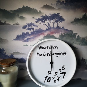 Mandala Silver Wall Clock Bohemian Wall Clock Mandala Wall - Etsy