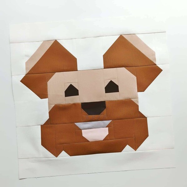 Yorkie Yorkshire Terrier Dog Puppy Quilt Block PDF Pattern - Includes ...