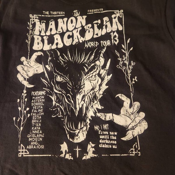 Officially Licensed Manon Blackbeak Comfort Colors Throne of Glass ...