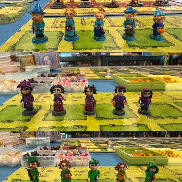 MUSHROOMS - Resource Tokens | Board Game Pieces | Board Game Upgrade ...