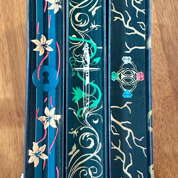Prison Healer Trilogy With Stenciled Edges - Etsy