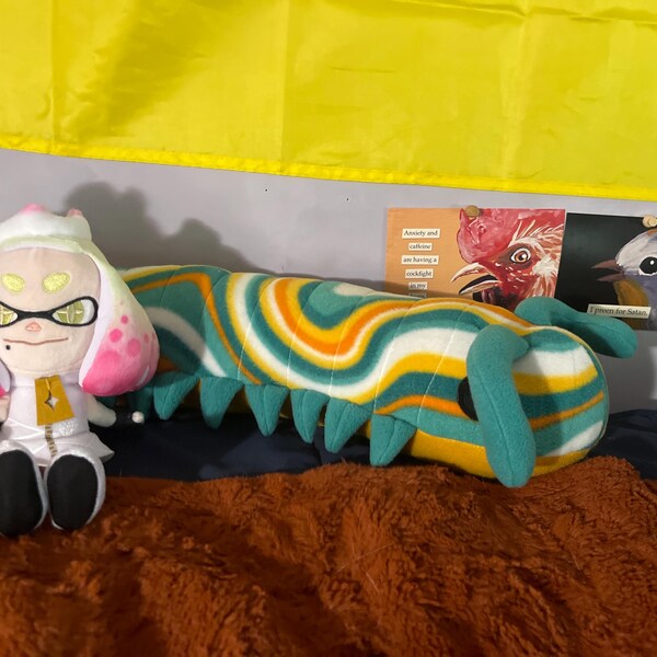 Rainbow Centipede Plush, Centipede Toy, Plush Bug, Plush Insect ...