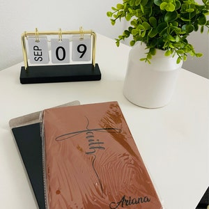 Faith Journal With Cross Custom Prayer Journal, Personalized Goal ...