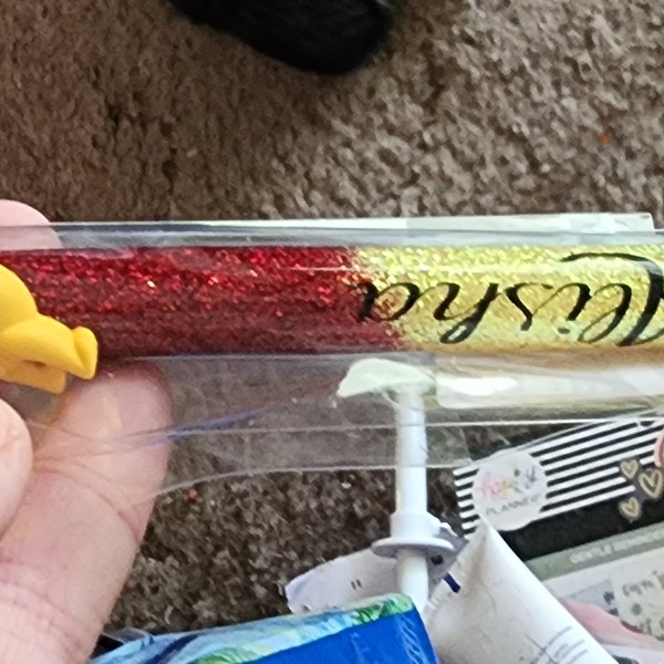 Spooky Halloween Glitter Pens, Pink Ghost Pens, Epoxy Glitter Pens ...