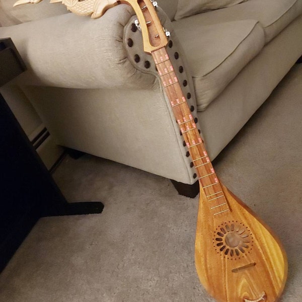 Thai Instruments Isarn Acoustic Electric Phin 3 Strings, Thailand Lao ...