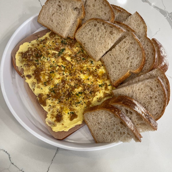 Solid Cherry Toast Bread Shaped Cutting Board Charcuterie Butter Board ...