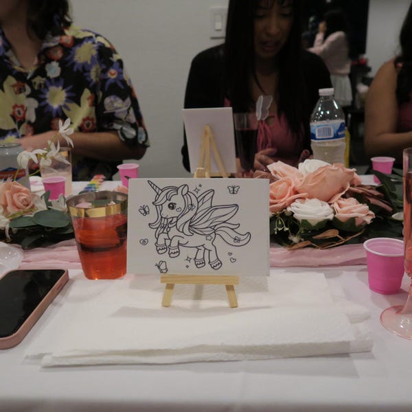 Customizable Mini Canvas Party Favor Kit | Paint Party | Party Activity ...