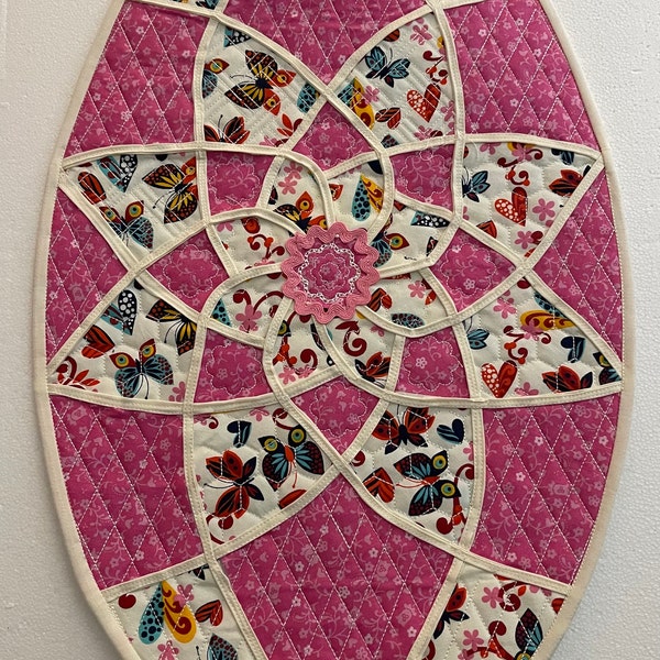 Sunny Dream 2 Tablerunner Pattern - Stained Glass Technique - Etsy