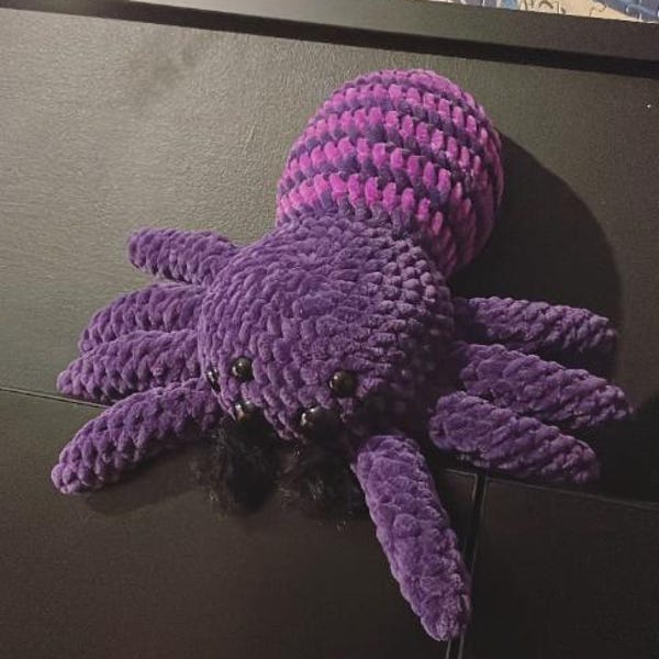Spider, Crochet Pattern, PDF, Digital, Download, Low Sew Spider Pattern ...